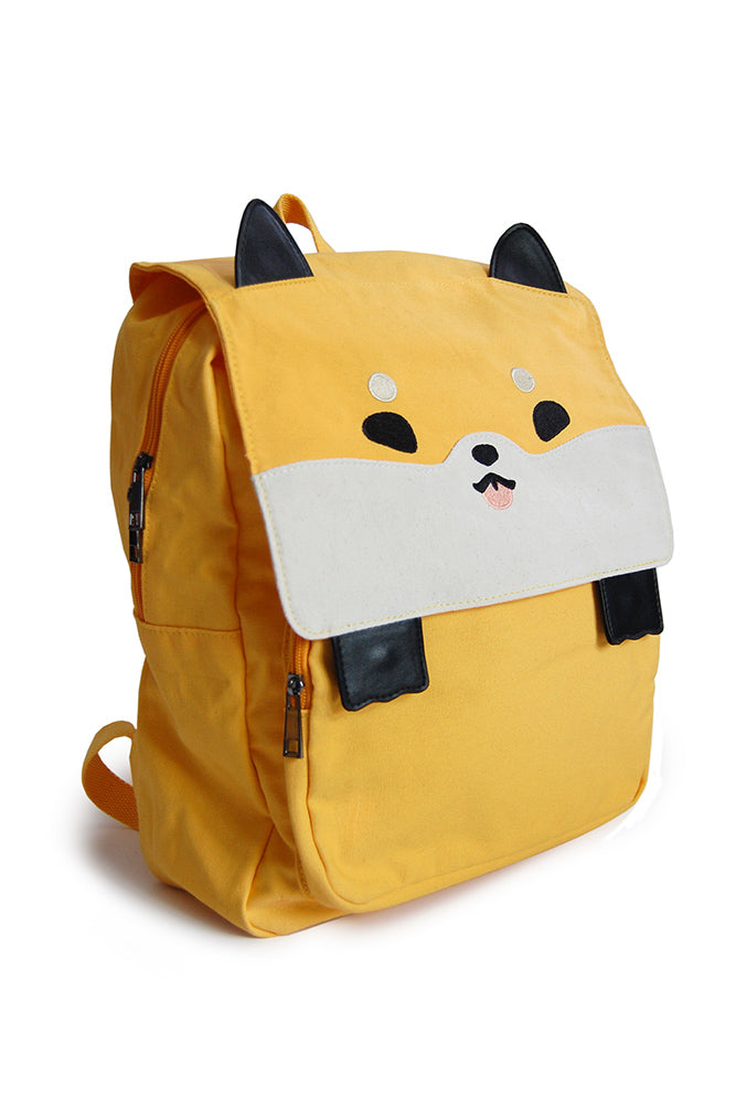Sesame Shiba Inu Backpack – FloralFrolicFoxes